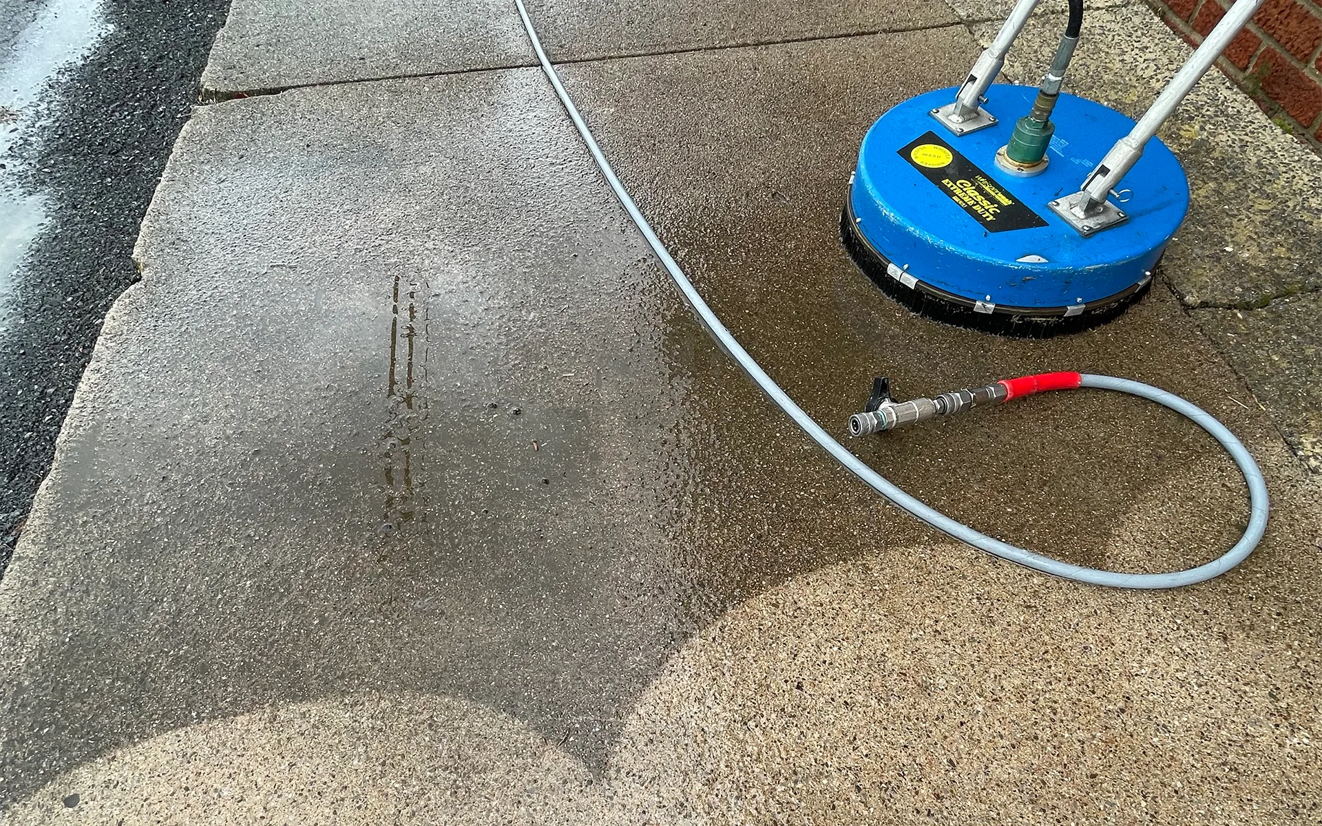Pressure Washing Your Driveway - Mountain Home Shine